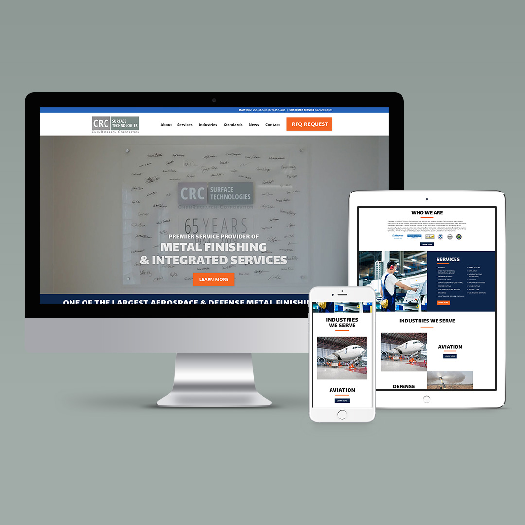 Chem Research Website Design - NightAl Creative